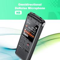 China 2025 Denoise Voice Recorder with 4/1 Interface, Audio Recording Device Voice Activated Dictaphone Digital Voice Recorder for sale