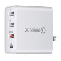 China Pd USB Charging Station with Quick Charge 3.0 XZH 4 USB Charging Hub Desktop USB Charger Station for Multiple Devices for sale