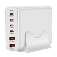 China 12V 2.5A Portable Fast Charging Station Pd Charger Adapter Laptop Notebook 6 in 1 Type C Hub for sale