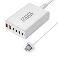 China 12V 2.5A Portable Fast Charging Station Pd Charger Adapter Laptop Notebook 6 in 1 Type C Hub for sale