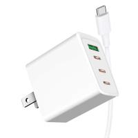 China PD 65W Adapter Usb Type c Type-c Fast Charging EU US Plug Cargadores Para Celular GaN Wall Charger Cable for Phone 14 15 Pro Max for sale