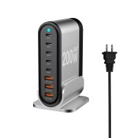 China 2024 New Products 200w 100w Univasal Usb-c Pd Type C Port Fast Gan Chargers Phone Ultra Usb C Wall Charger Charging for sale