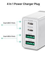China Best Selling Products 2023 Original 55w Fast Charger Dual Type C 20w Pd Uk Us Eu Wall Charger Celular for sale