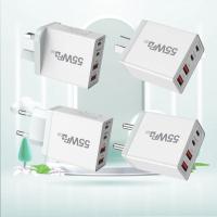 China Popular Products 2024 Electronic Product Phone Charger Technology Usb Hub Charger Wall Power Adapter for Phone and Tablet for sale