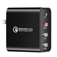 China 48w 2 Ports Usb C Charger Fast Charging 48w Type C Pd Qc3.0 Universal Mobile Phone Fast Chargers for sale