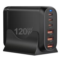 China 120w 160w 200w Multifunction Travel for Laptop Iphone Macbook Pd Qc Portable Fast USB Type C Charging PC Power Adapter Charger for sale