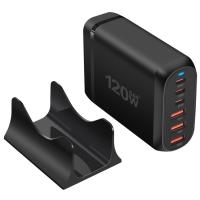 China 120w 160w 200w Multifunction Travel for Laptop Iphone Macbook Pd Qc Portable Fast USB Type C Charging PC Power Adapter Charger for sale