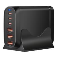 China 120w 160w 200w Multifunction Travel for Laptop Iphone Macbook Pd Qc Portable Fast USB Type C Charging PC Power Adapter Charger for sale