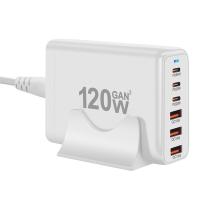 China Gan Charger 120 Watt Ce Rohs Usb C Quick 3.0 Qc Type C Pd Fast Mobile Phone Charger 120w Gan Charger for sale