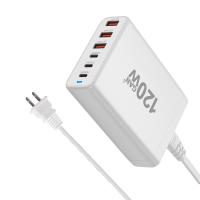 China Gan Charger 120 Watt Ce Rohs Usb C Quick 3.0 Qc Type C Pd Fast Mobile Phone Charger 120w Gan Charger for sale