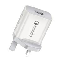 China Top Selling Products 2024 Usb Wall Charger Block 18w 12watt Fast Charging Block Plug Adapter for sale