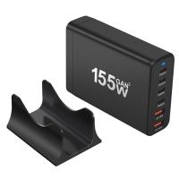 China Total Output 155W Usb C Fast Wall Charger Type c Adapter Charger Multiport 6 in 1 Usb c Hub for sale