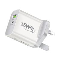 China USB C Portable Phone Charger 35w Fast Charging Adapter Chargers for Cell Phone Fast Charge for sale