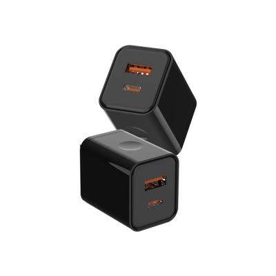 China Ce Fcc Rosh Certified Multi Usb Type C Gan Pd 20w 25w 35w A+c Super Fast Charging Usb-c Pd Pps Quick Wall Charger for sale