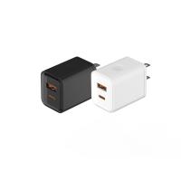 China Ce Fcc Rosh Certified Multi Usb Type C Gan Pd 20w 25w 35w A+c Super Fast Charging Usb-c Pd Pps Quick Wall Charger for sale