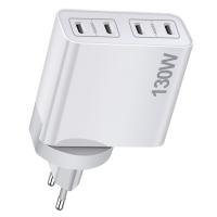 China 130w 166w Gan' Charger 4 Ports Pd Portable Fast Charger With Usb Type C Quick Wall Charger Smartphone Laptop Adapter for sale