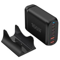 China Carregador De Celular Fast Chager' Gan 160w Chargers 120W 200Watt 4port Usb C Desktop Charger for sale