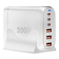 China Carregador De Celular Fast Chager' Gan 160w Chargers 120W 200Watt 4port Usb C Desktop Charger for sale