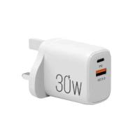 China Original Super Fast Rapid Charging Wall Charger 30w Cargador Phone Cargador 30w Cube Charger for sale
