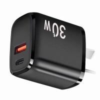China Original Super Fast Rapid Charging Wall Charger 30w Cargador Phone Cargador 30w Cube Charger for sale
