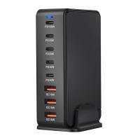 China XZH Brand New OnePlug 268W USB Type-C Fast Charging Travel Station 8-Port Pd Qc GaN Charger for All Your Devices for sale