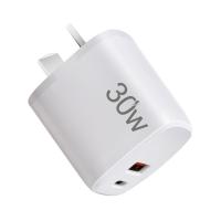 China 30W Type C Charger Block USB C Cube Dual Port USB C Wall Adapter C Wall Charger Box Fast Charging Brick for sale