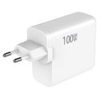 China 100w Usb C Charger 2 Pd 100W 30W Type C Qc 3.0 2 Usb Port Super Fast Charging Mobile Phone Home Plug Travel Adapter Wall Charger for sale