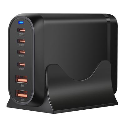 China OEM ODM 160w Fast Charging Type c Adapter Charger Multiport 6 in 1 Usb c Hub for sale