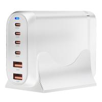 China OEM ODM 160w Fast Charging Type c Adapter Charger Multiport 6 in 1 Usb c Hub for sale