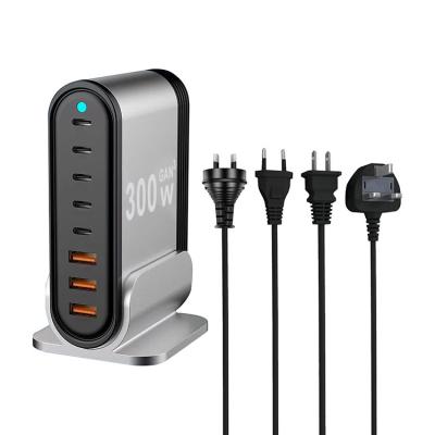 China 300W USB-C Charger 8-Port PD 100w 40w 12watt 5V 2.4a Fast Charger Station for MacBook I Phone for sale