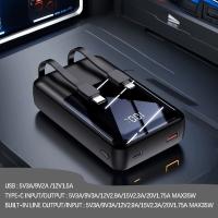 China 2024 NEW 20000mAh 35W Super Fast Charging Power Banks With LED Display Built in Double-Cablepower Banks & Power Station for sale