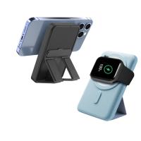 China Best Selling Unique 2023 Trending Technology 10000mah Sharing Portable Square Shape Mini Powerbank Magnetic for sale