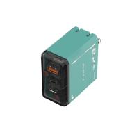 China PD Gan Charger New Tech Foldable Plug Superior Safe 65w Fast Charging 2 Ports Usb-c Charger for Phone & Laptop for sale