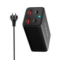 China Multi 100w Pd Charger 5 Port USB C Charger Block Fast Charging Station Desktop Charger Travel Power Adapter for Laptop for sale