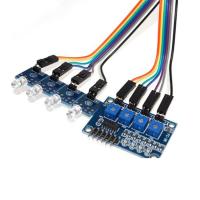 China Chinese Factory Low Cost 4 Channel Light Sensor Photodiode Sensor Module LM339 Light Control Sensor for sale