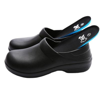 China Soft EVA BOYA Light Men Women Oil Waterproof Slip Proof Wear Kitchen Work Workers Cook Resistant Chef Shoes for sale
