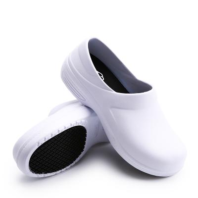 China EVA Boya Lightweight Soft EVA Men Women Hotel Kitchen Work Shoes Non Slip Waterproof Chef Safety Shoes for sale