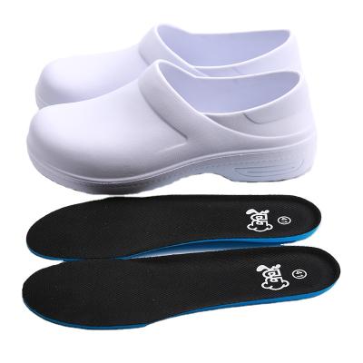 China Anti-Slip Breathable EVA Cleaning Room Medical Work Shoes White Hospital Shoes for sale