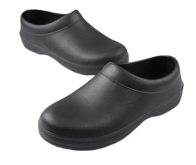 China EVA Lightweight Soft EVA Men Women Hotel Kitchen Work Shoes Non Slip Waterproof Chef Safety Shoes for sale