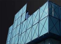 China Galvanized Steel High Rise Safety Screens Systems 1X2m Powder Coated for sale
