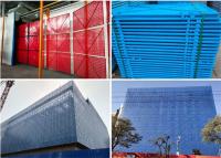 China Fire Resistance Perimeter Construction Site Dust Screen 1*1.8m for sale