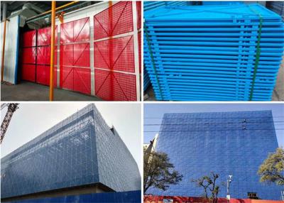 China Fire Resistance Perimeter Construction Site Dust Screen 1*1.8m for sale