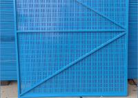 China Steel Plate Punching Perimeter Safety Screens Systems 1X2m For High Rise Building for sale