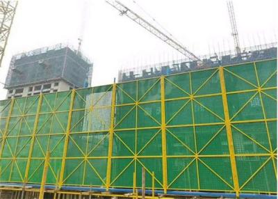 China Yellow Frame Safety Formwork Screen For Construction Site for sale