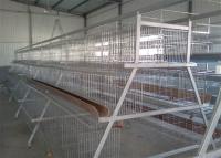 China 3 Tier 4 Doors A Frame Layer Cages / Q235 Chicken Battery Cage for sale