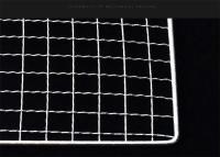 China Stainless Steel Grill Net Crimped Wire Mesh 230mm Diameter for sale