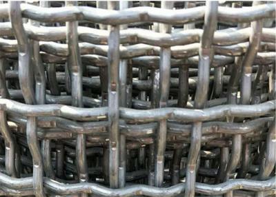 China Filtering Plain Weave Crimped Wire Mesh 6mm Steel Woven Mesh Screen for sale