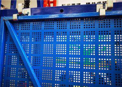 China Steel Perforated Movable Safety Screens Construction For Building Site for sale