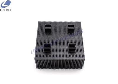 China Eastman Auto Cutter Bristle Brush 100x100x42mm Poly Material Blue Black Industrial Grade for sale