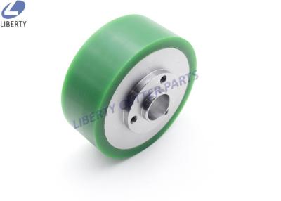 China Spreader Machine Wheel with Hub and Coating EL95 Part No 050-025-003 1.35 kg for sale
